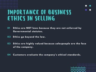 Ethics in selling | PDF