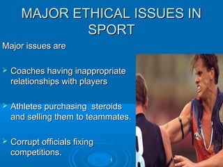 Ethics in sports | PPT