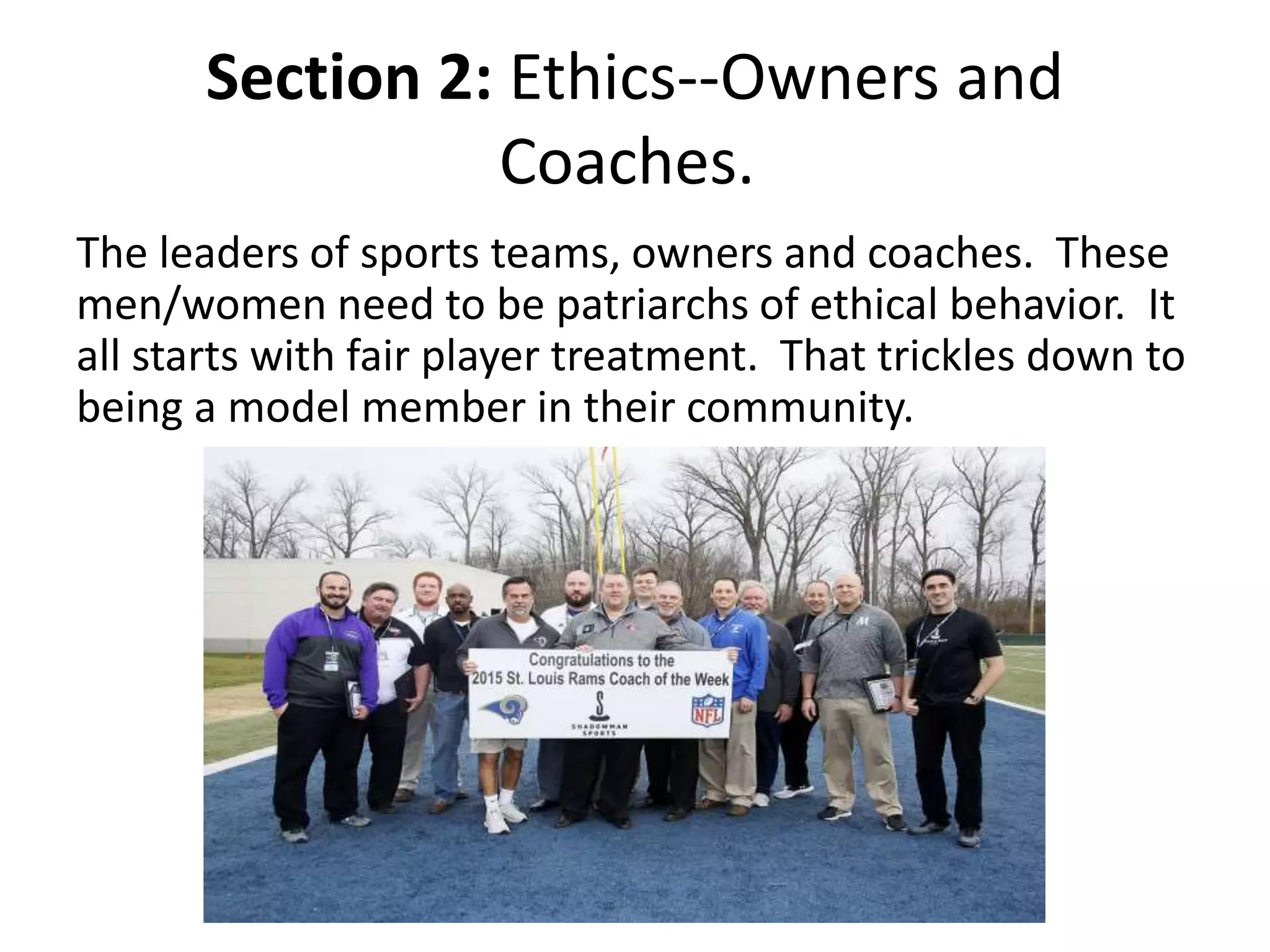 Ethics in sports | PPTX