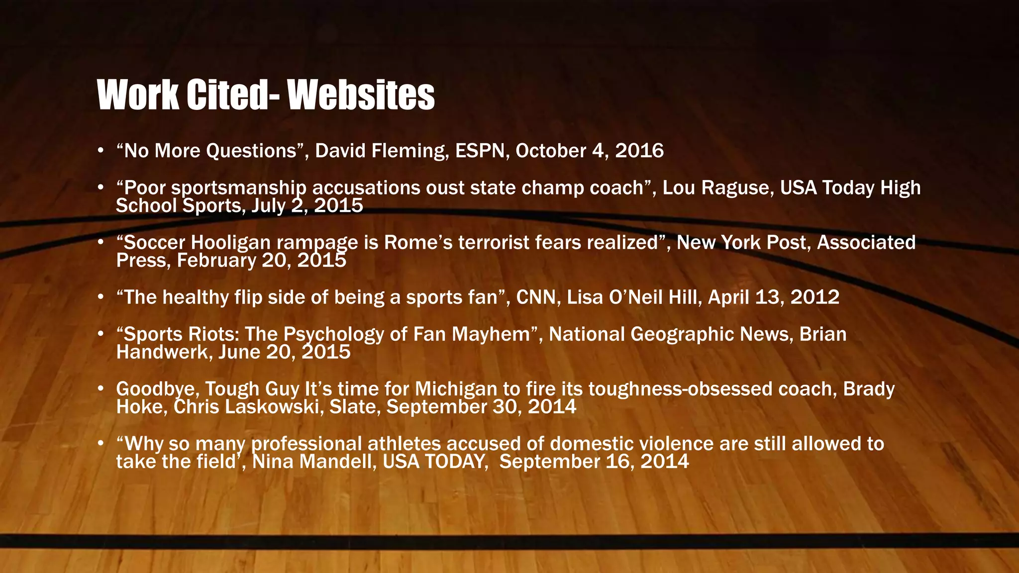 Ethics in sports | PPTX | American Football | Sports