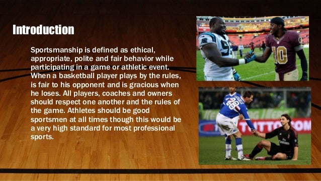 Ethics in sports