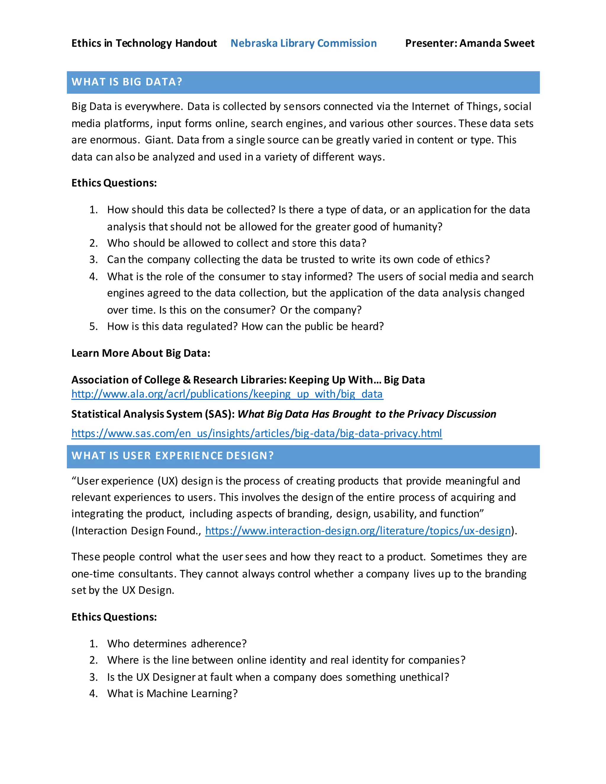 Ethics in Technology Handout | DOCX