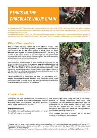 Ethics in the chocolate value chain | PDF