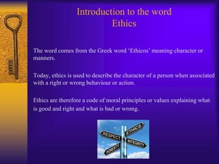 Ethics in the hospitality workplace. ppt | PPTX