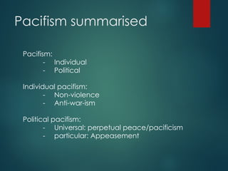 Humanitarian Law Ethics to be folloed during the war | PPT