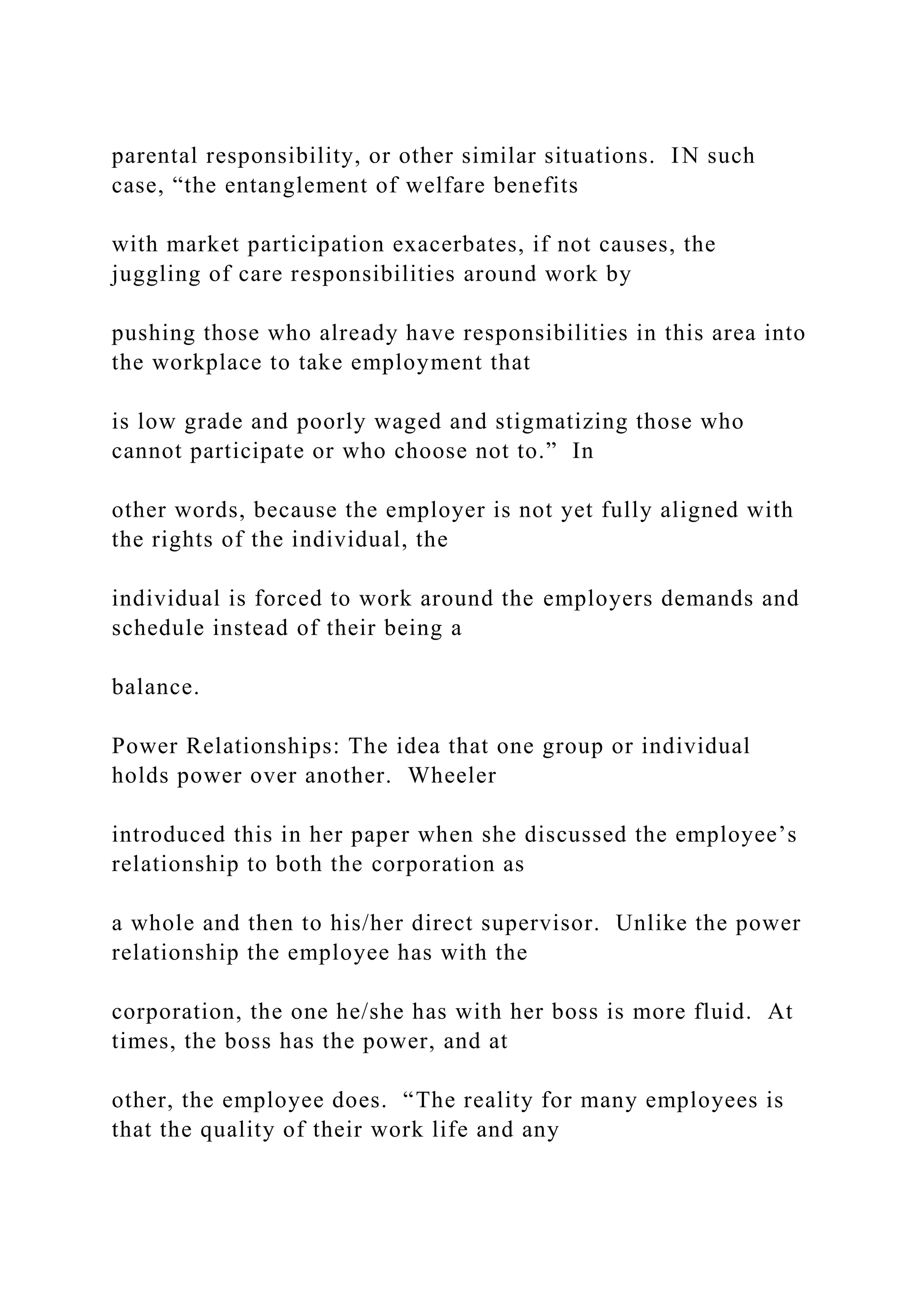 Ethics in the Workplace – Sally Wheeler Summary The au.docx