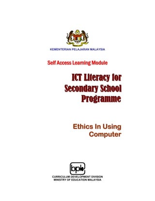 Ethics in using computer | PDF