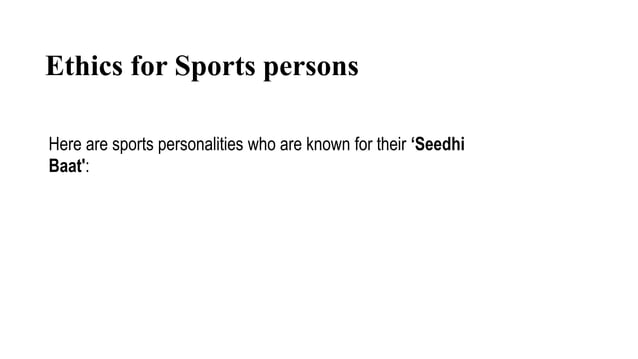 ETHICS IS SPORTS, examples and definitions.pptx