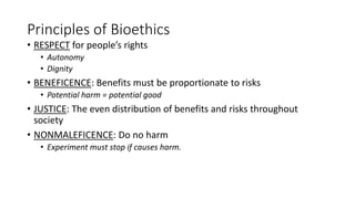 Ethics, law and bioethics | PPTX