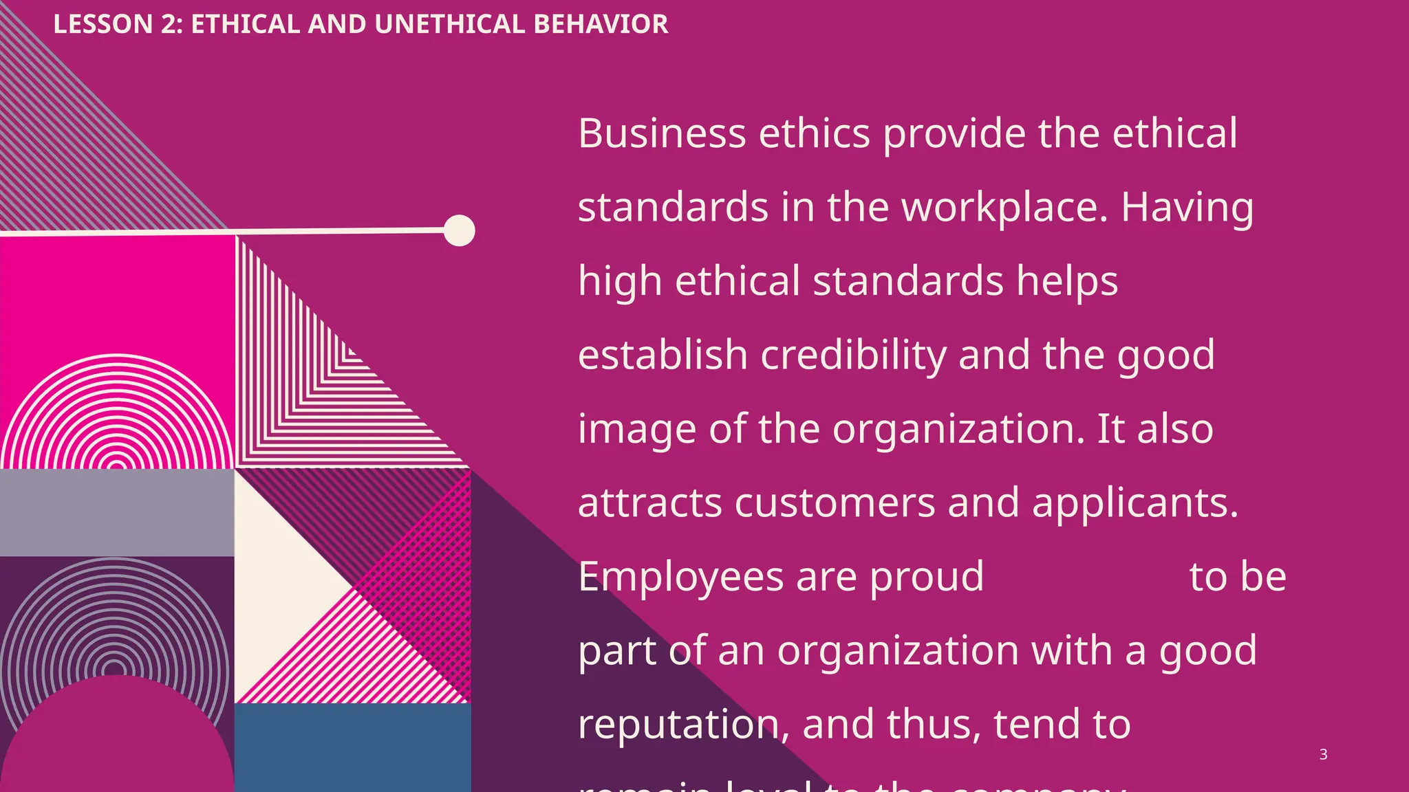 ETHICS LESSON 2.pptx ethical and unethical behaviour | PPTX