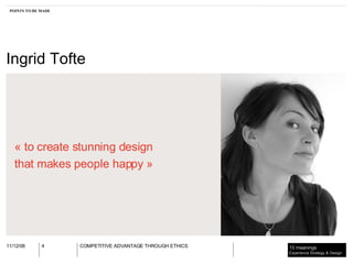 Competitive Advantage Through Ethics | PPT