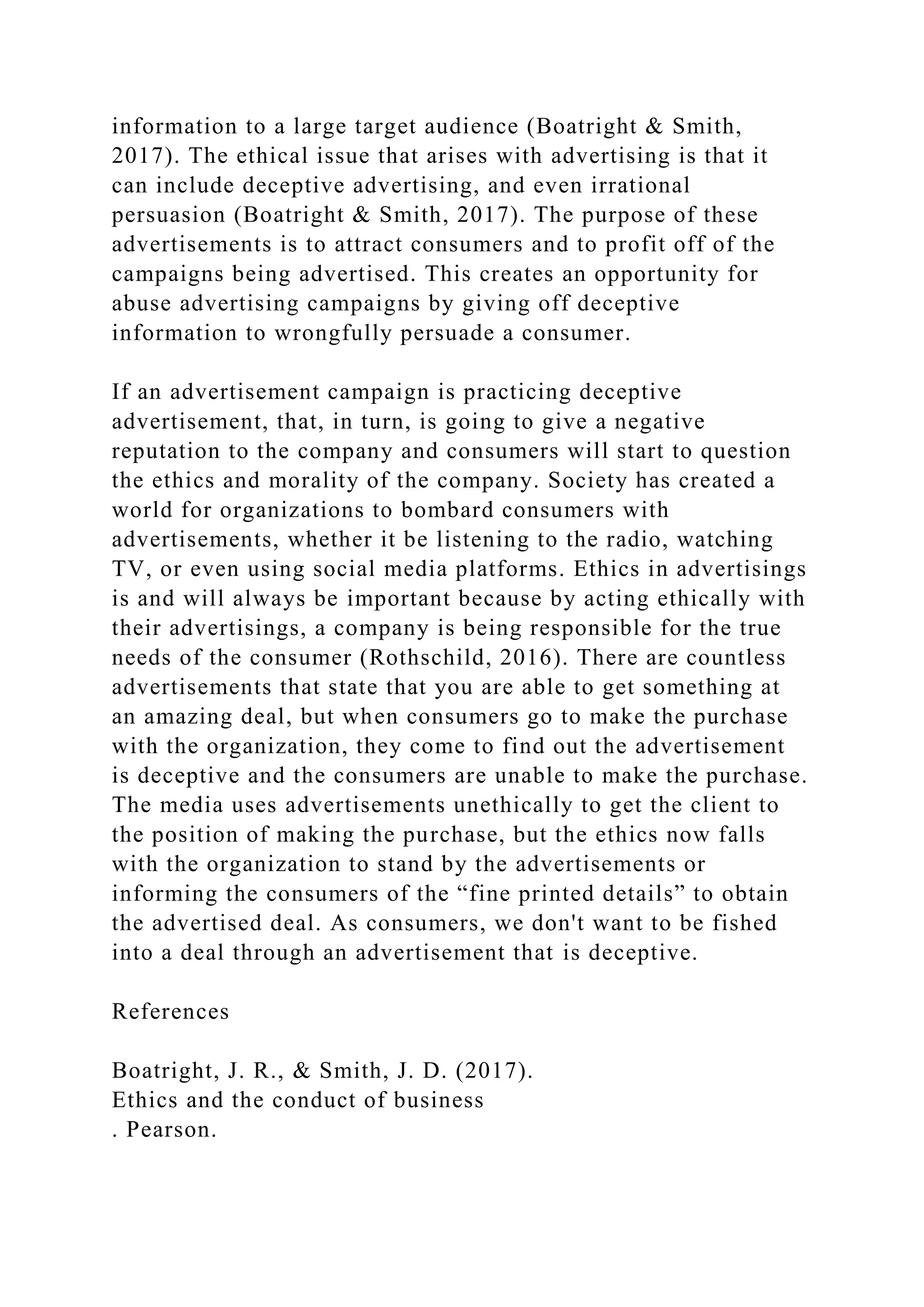 Ethics, Media, & MoneyHow do ethics relate to media and mo.docx
