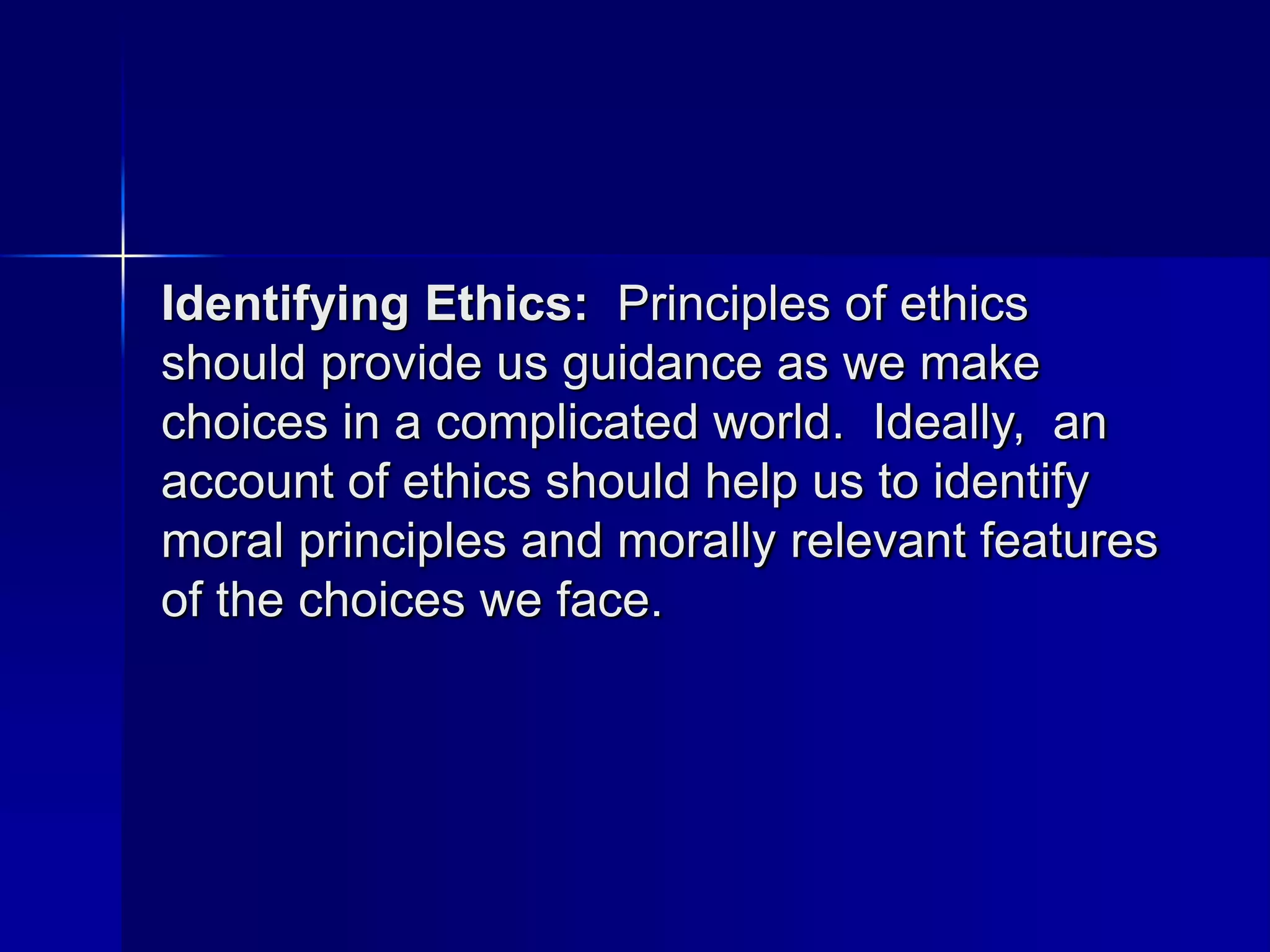 Ethics Moral Values | PPT