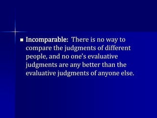 Ethics Moral Values | PPT