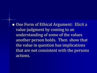 Ethics Moral Values | PPT
