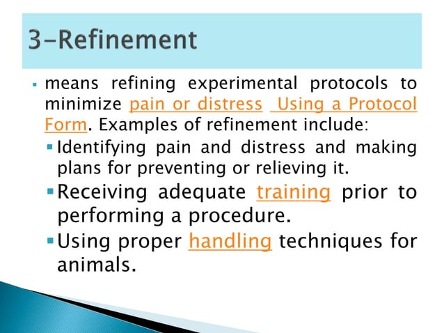 Ethics of Using animals in Research | PPTX | Biological Sciences | Science