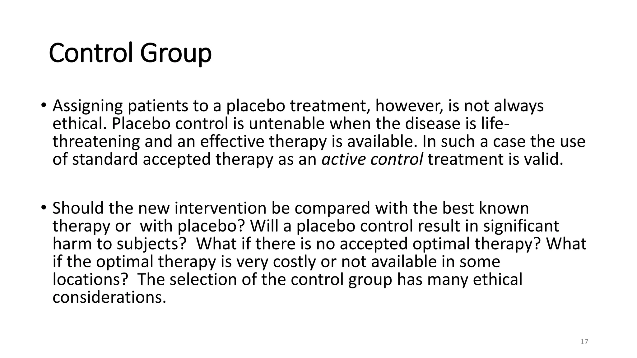 Ethics of clinical trials | PPTX