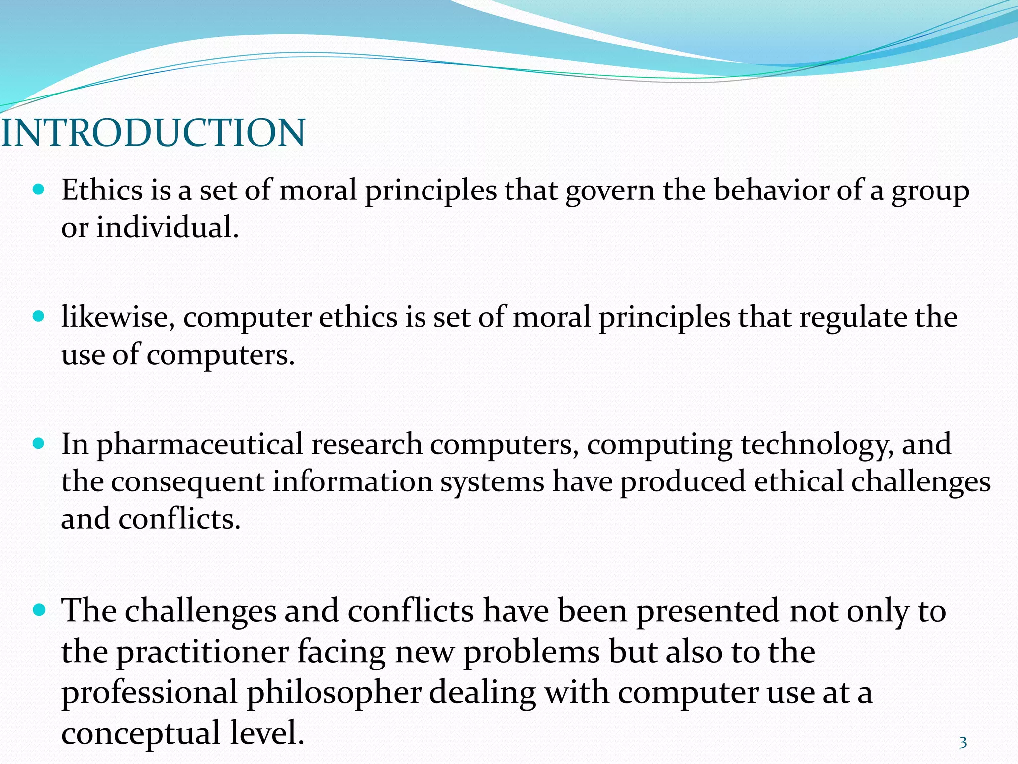 Ethics of computer | PPTX