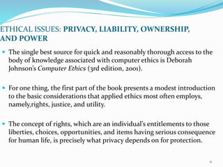 Ethics of computer | PPTX