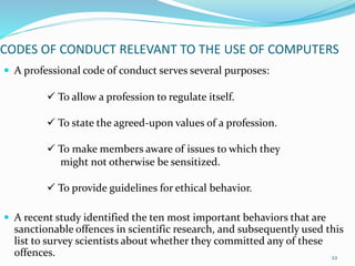 Ethics of computer | PPTX