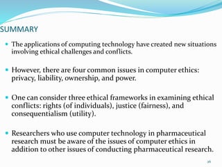 Ethics of computer | PPTX