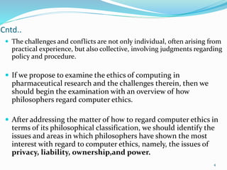 Ethics of computer | PPTX