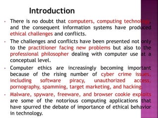 Ethics of computing in pharmaceutical research | PPTX