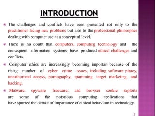 Ethics of computing in pharmaceutical research | PPTX