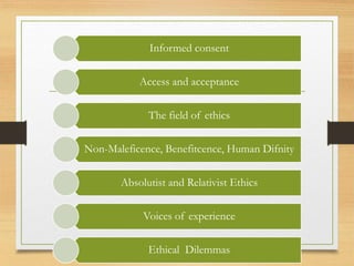 Ethics of education and social research | PPTX