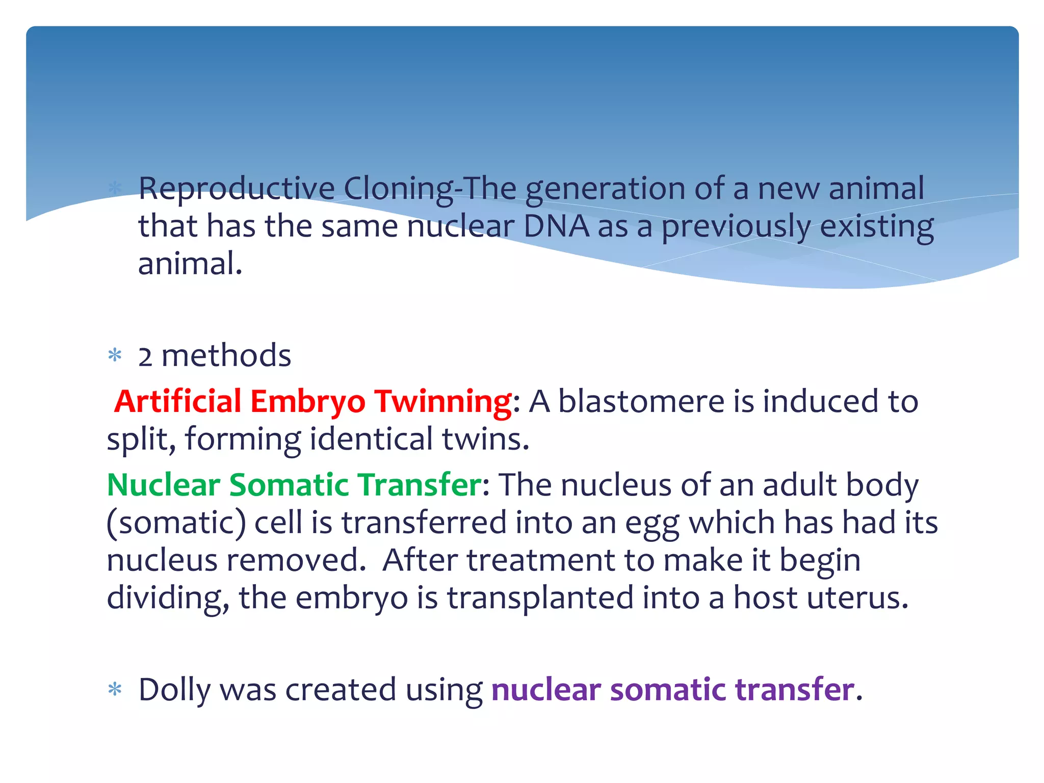 Ethics of embryo research | PPTX