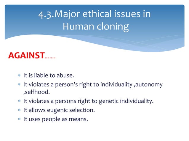 Ethics of embryo research | PPTX | Infertility | Reproductive Health