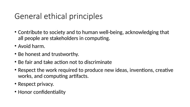 ethics of Emerging technology . pptx | PPTX