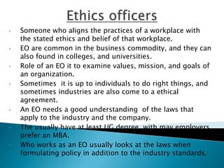 ETHICS OFFICERS AND THE CHIEF FINANCIAL OFFICER.pptx
