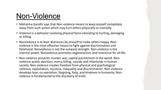 Ethics of gandhiji | PPTX