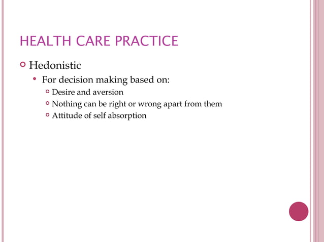 Ethics of health care introduction | PPT