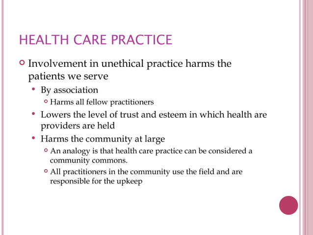 Ethics of health care introduction | PPT