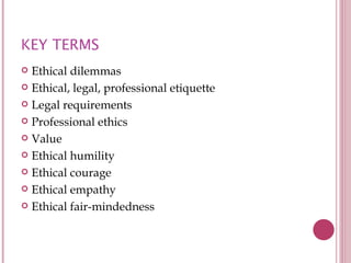Ethics of health care introduction | PPT