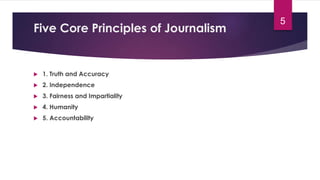 Ethics of Photo and Video Journalism | PPTX