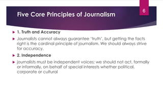 Ethics of Photo and Video Journalism | PPTX