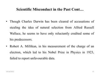 Ethics of Science and Scientific Misconduct.pptx