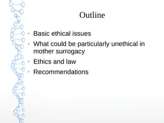 Ethics of Gestational Surrogacy | ODP