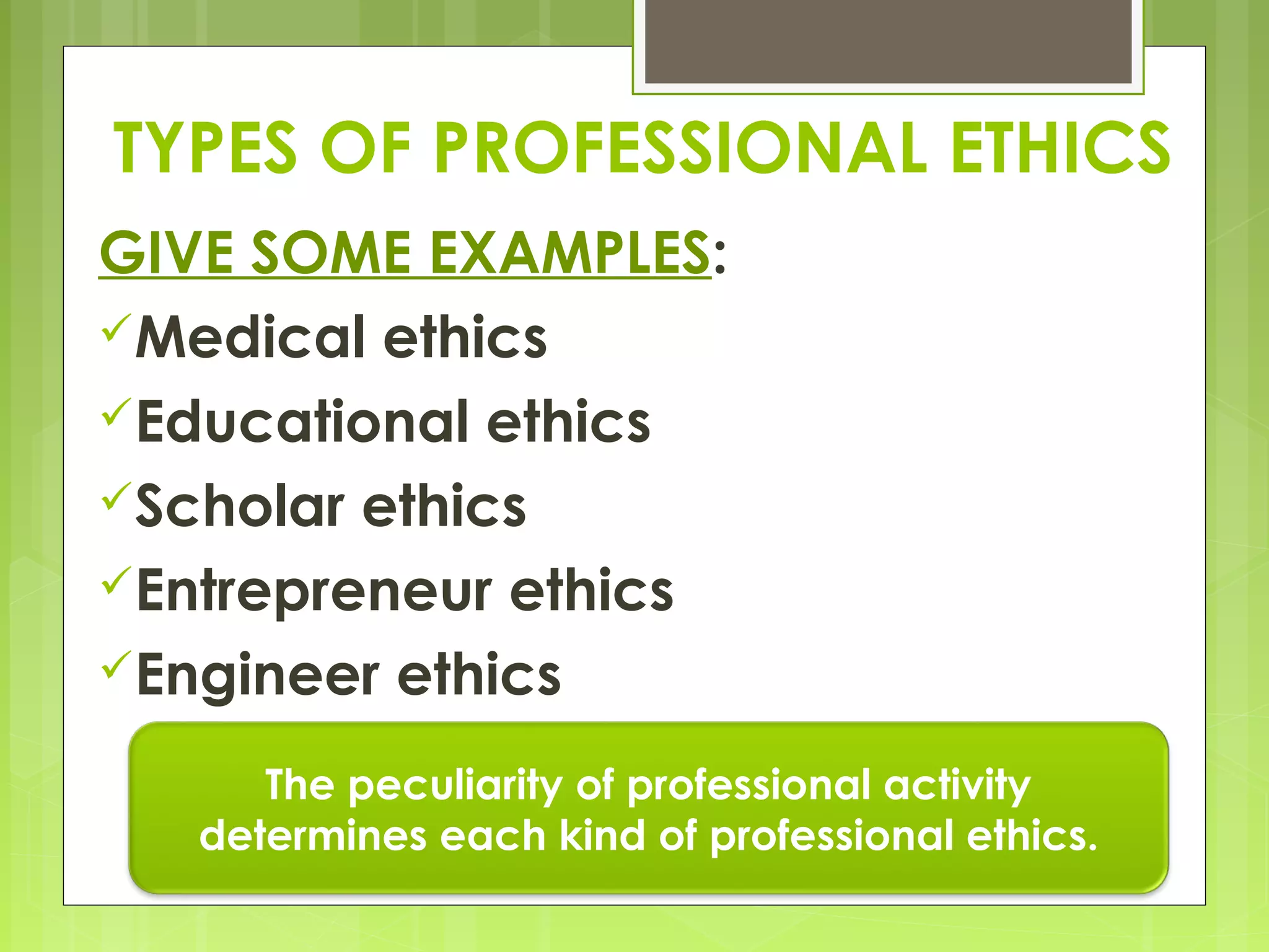 Ethics of teaching | PPT