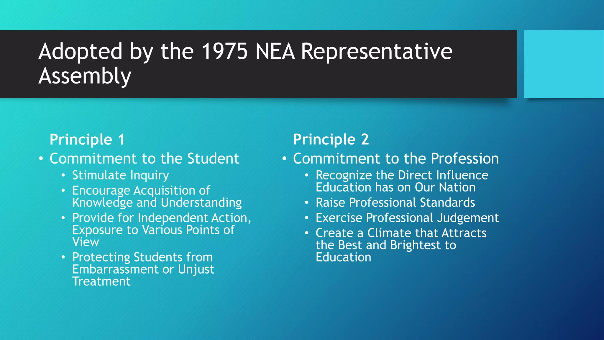 Ethics of teaching chapter 5 | PPTX