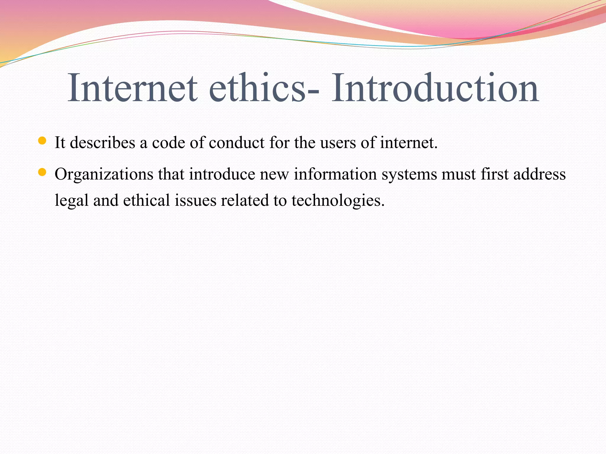 Ethics of technology | PPTX