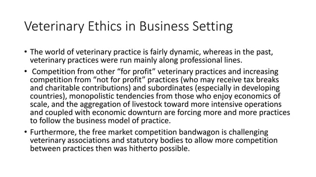 Ethics on Veterinary bio-medical sciences.pptx