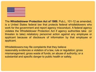 Ethics of Whistleblowing | PPTX