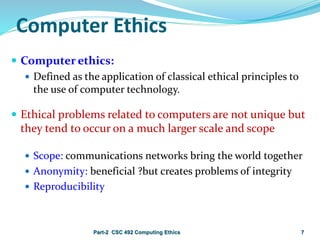 Ethics Part-2-new1.pptx | Business | Business and Finance