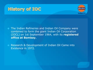 IOC CSR ACTIVITIES ( CSR OF IOC) | PDF