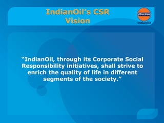 IOC CSR ACTIVITIES ( CSR OF IOC) | PDF