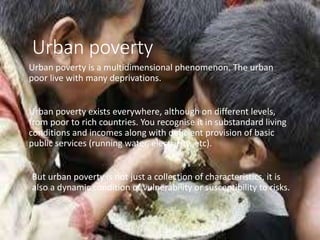 URBAN POVERTY | PPTX